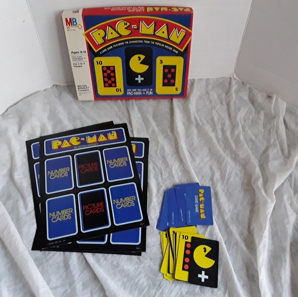 Vintage | Toys | Vintage Milton Bradley Pac Man Card Game | Poshmark